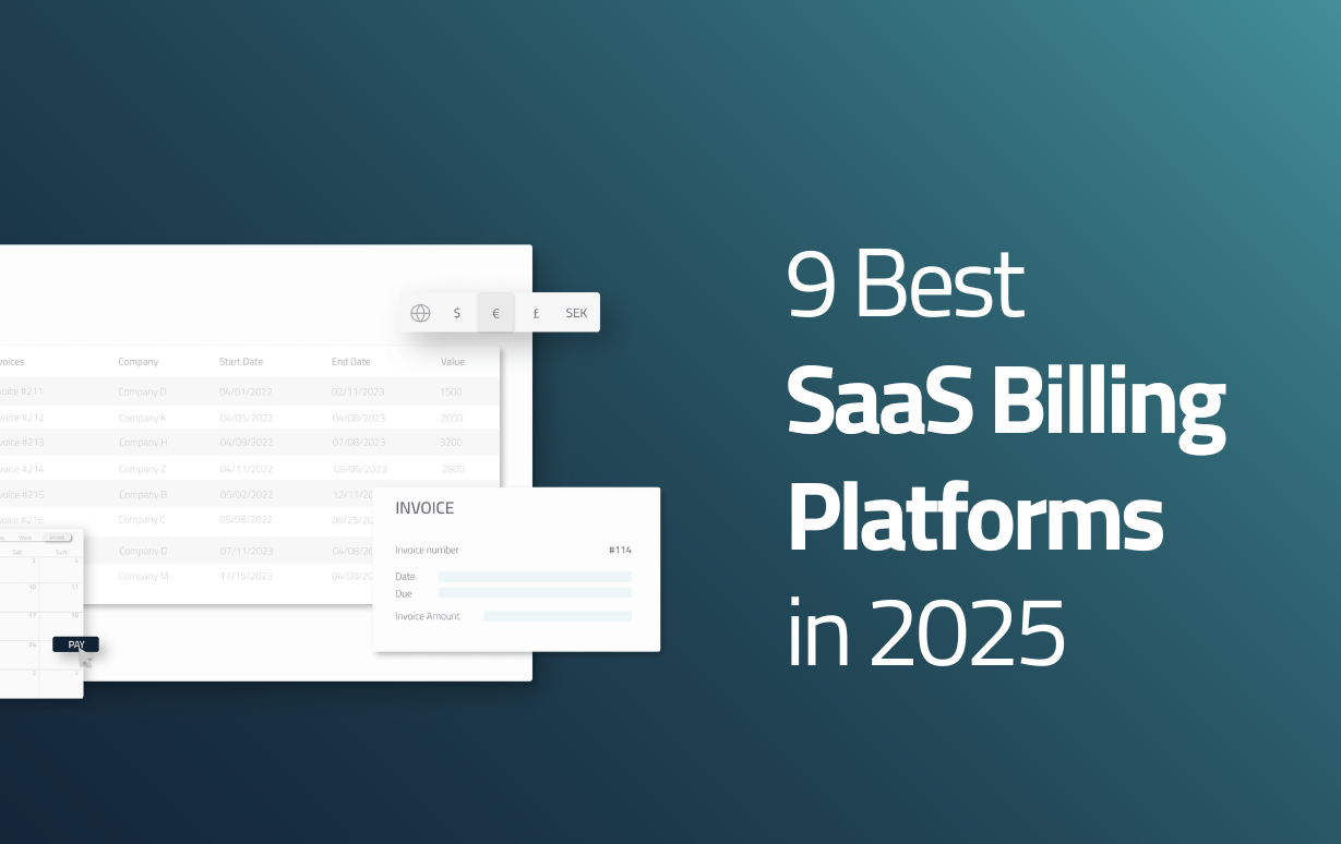 9 Best SaaS Billing Platforms You Can Explore in 2025